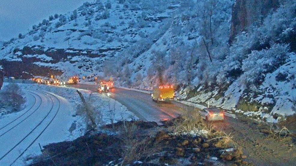UDOT teams survey area of massive mudslide on US-6 looking for ...