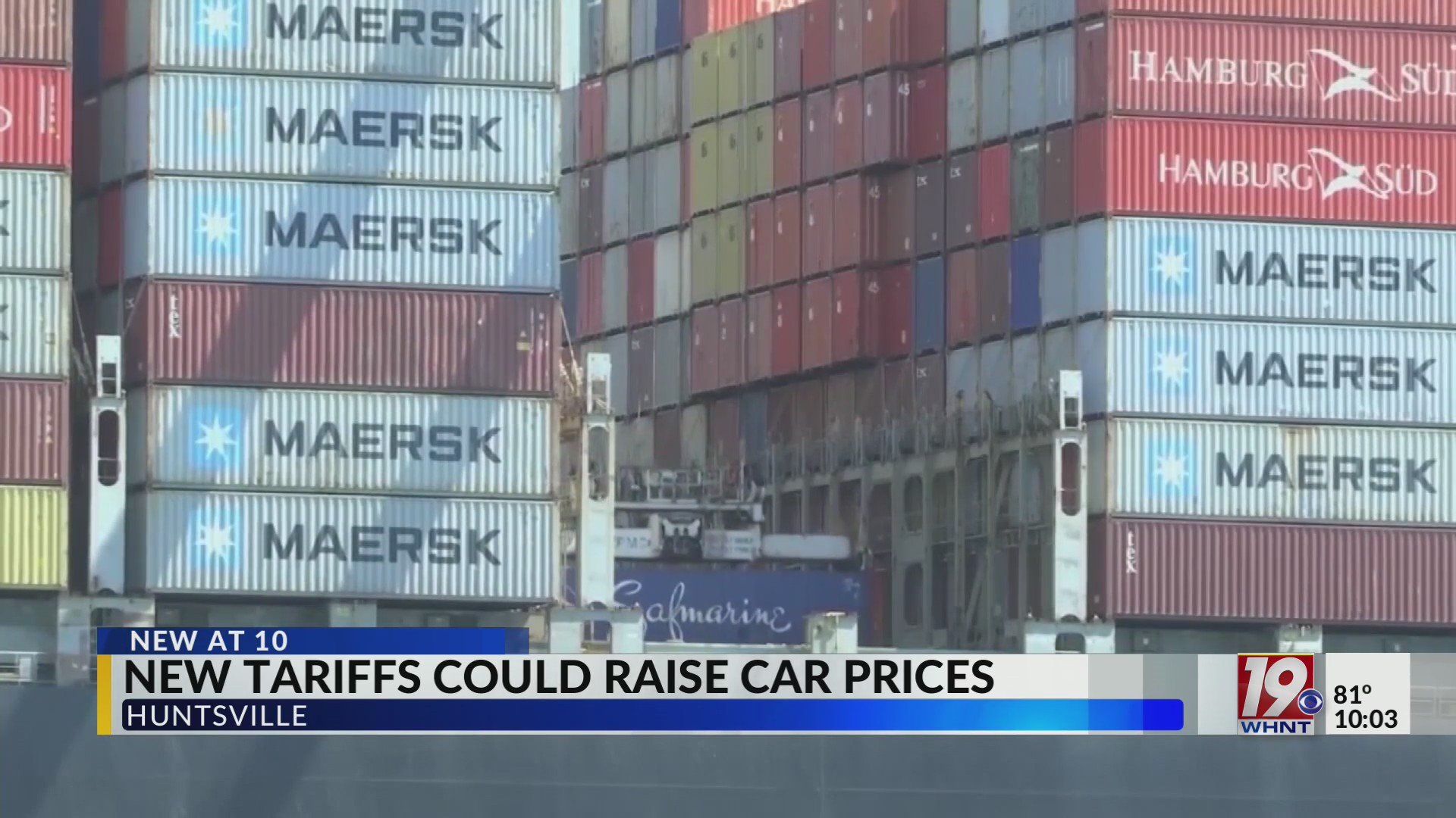New Tariffs Could Raise Car Prices | April 2, 2025 | News 19 at 10 p.m.