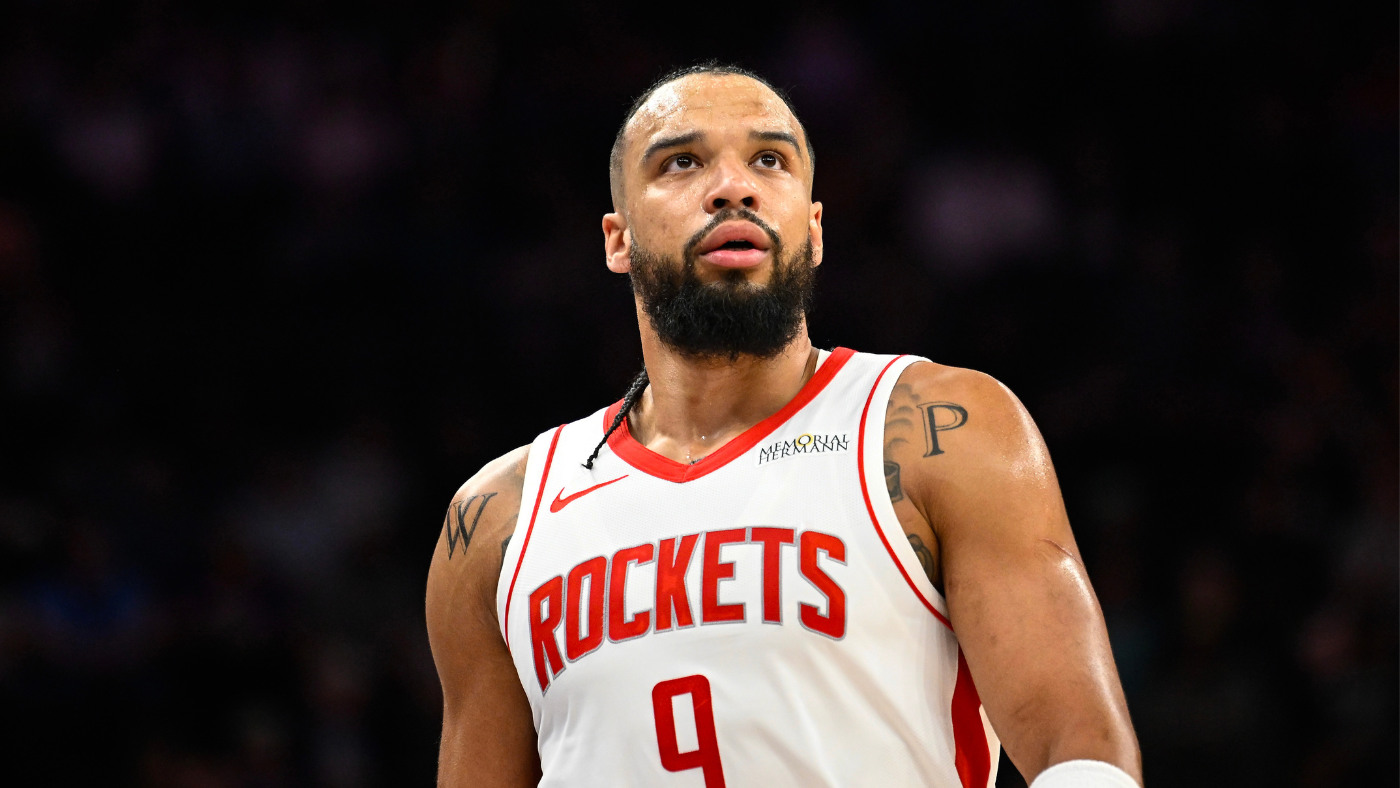 Rockets' Dillon Brooks hit with technical foul for kick to the groin vs ...