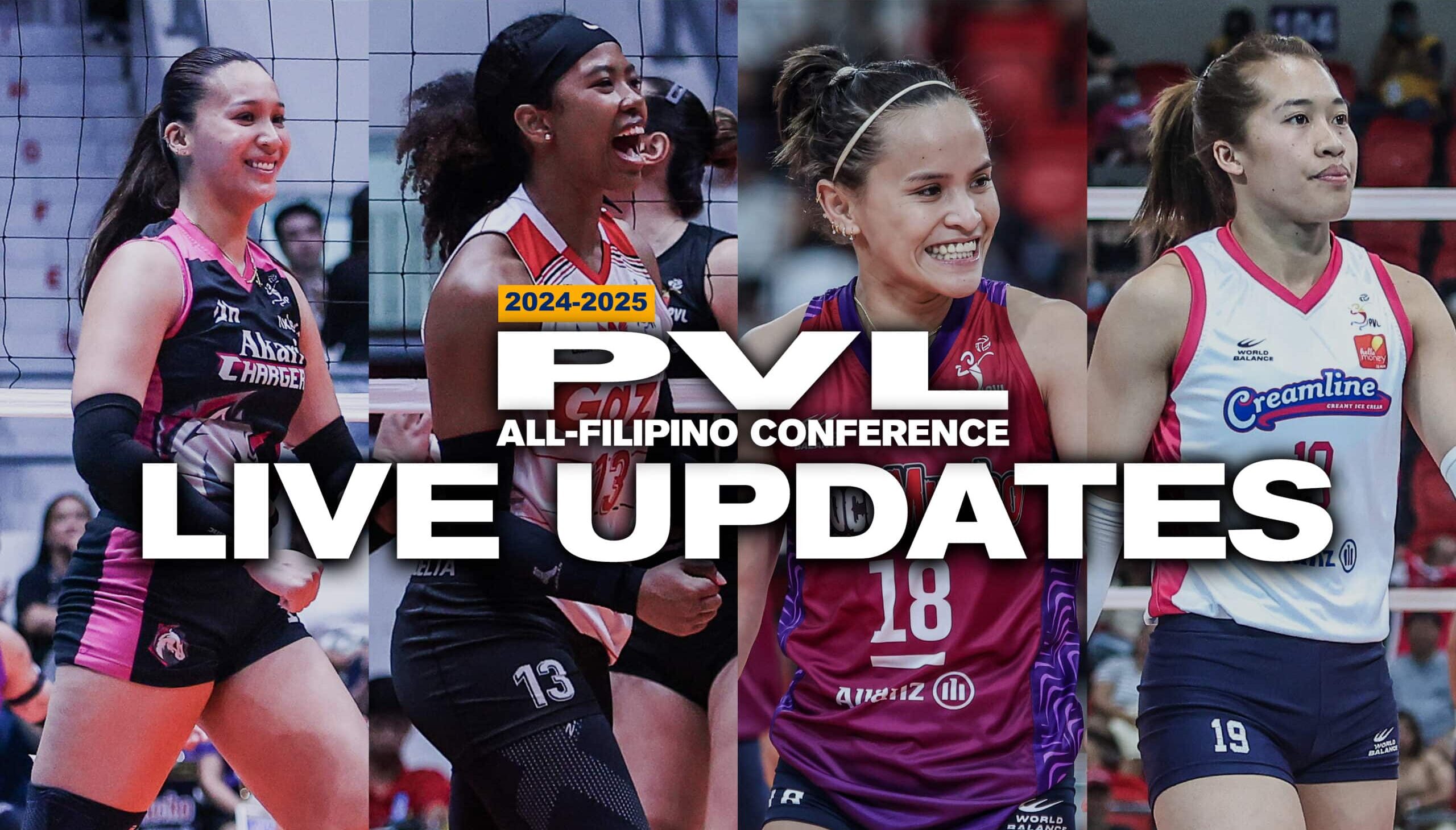 LIVE: PVL All-Filipino Conference semifinals – April 3