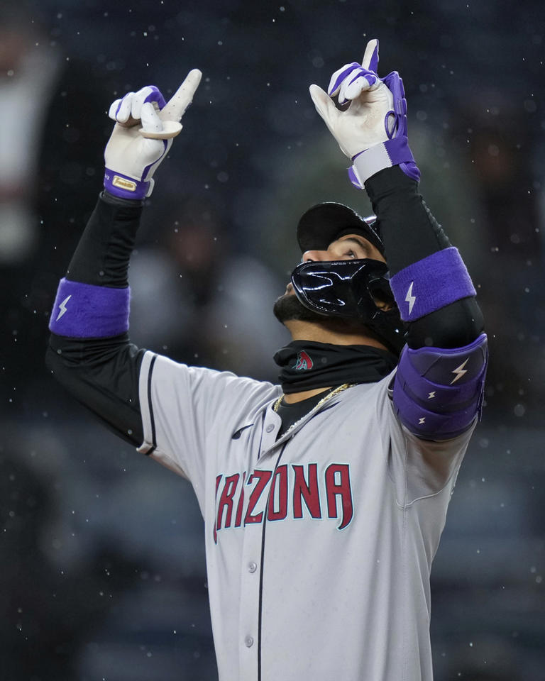 Gallen ties career high with 13 strikeouts and Gurriel homers as ...