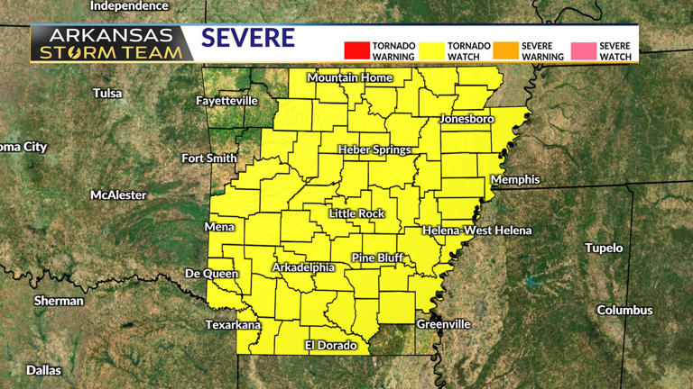 Arkansas Storm Team Blog: Multiple rounds of severe storms & heavy rain this week
