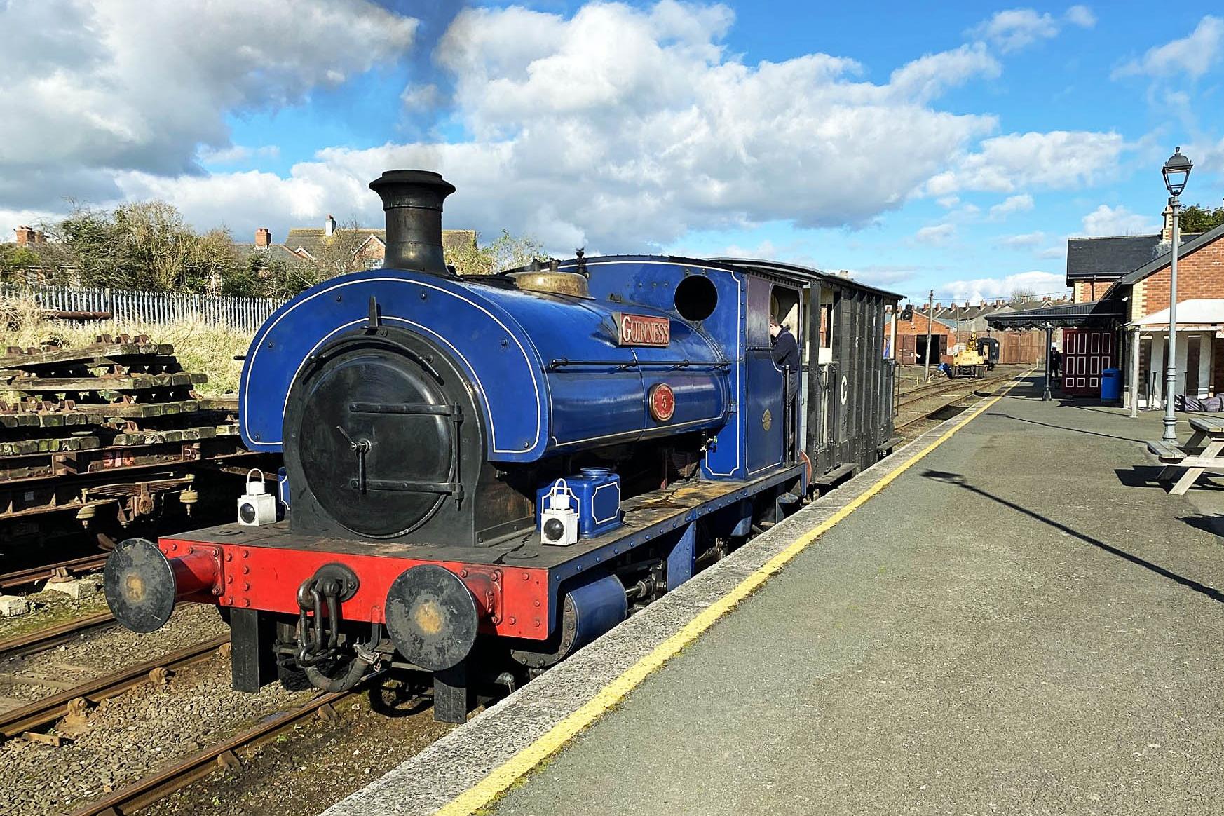Easter steam train rides at Whitehead Railway Museum