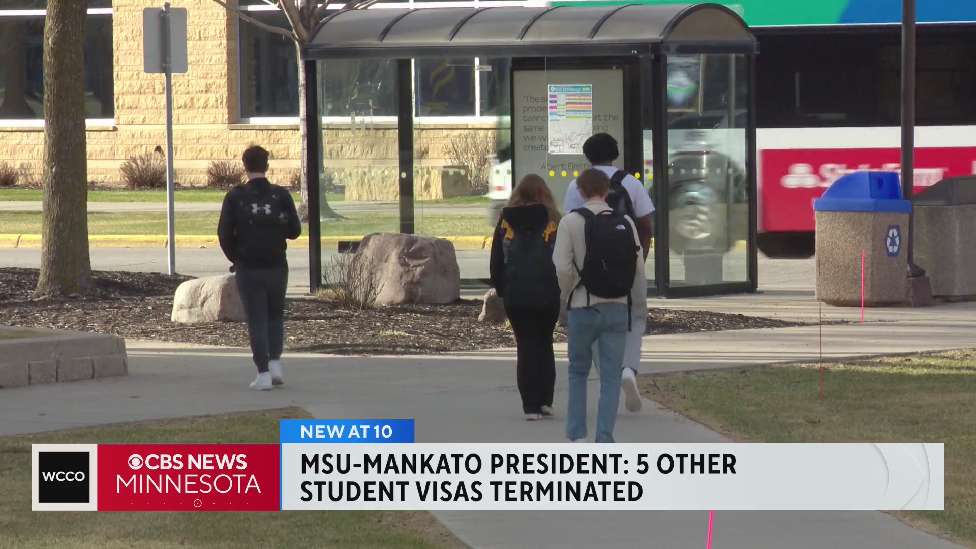 5 student visas terminated, MSU-Mankato president says