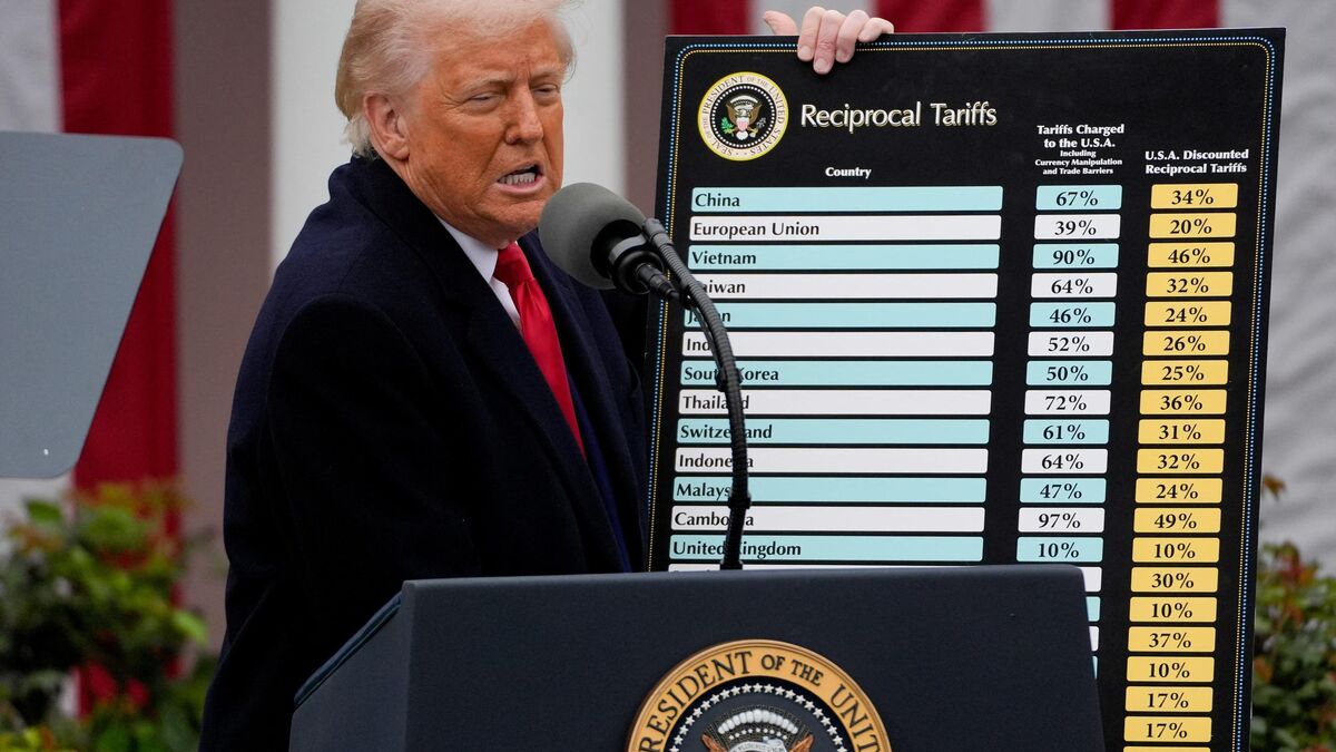 Donald Trump impose 20 % de taxes douanières à « l’Europe qui nous ...