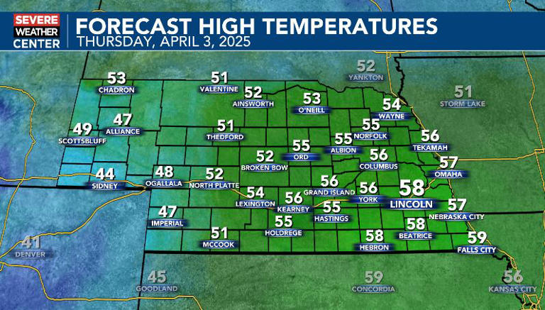 Thursday Forecast: Cool again with precipitation possible