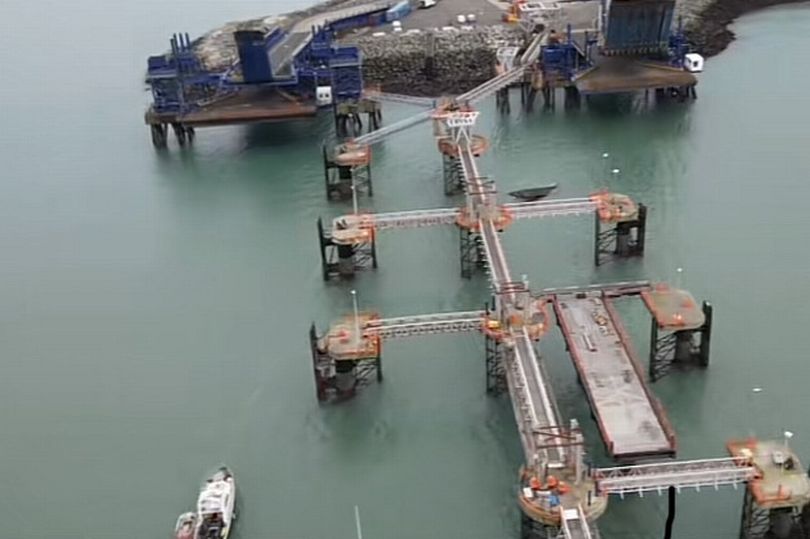 Holyhead port update on work to restore Storm Darragh damaged ferry ...