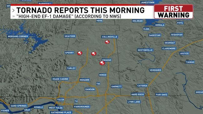 Tornado Damage in Tulsa County