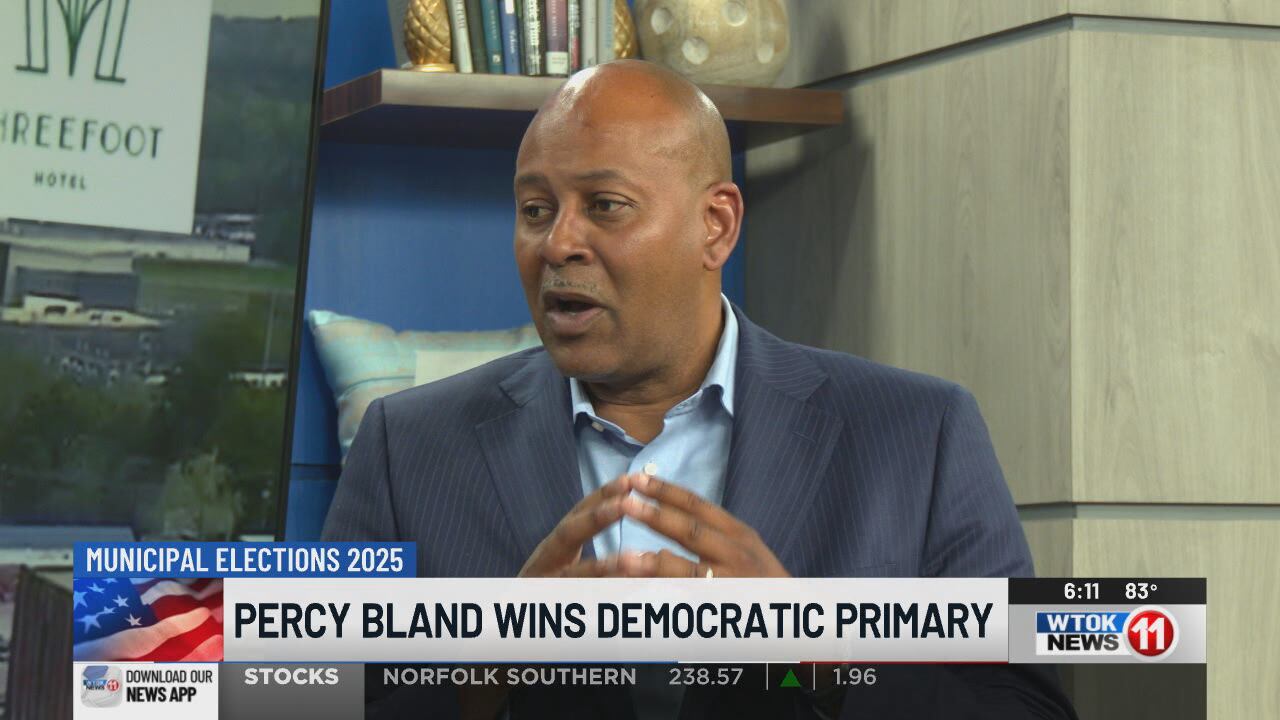 Percy Bland wins Democratic Primary for Meridian’s Mayoral race