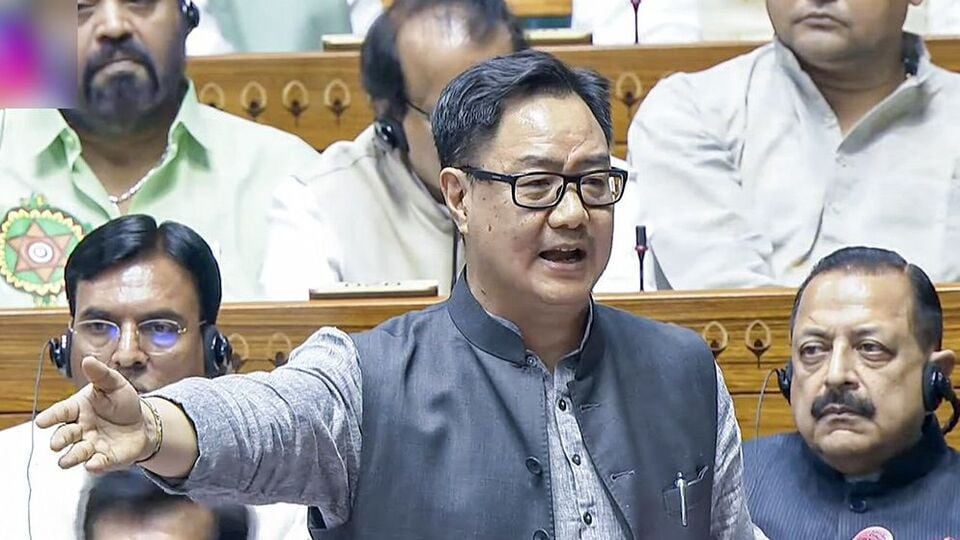 'No place safer than India for minorities,' says Kiren Rijiju after Lok ...