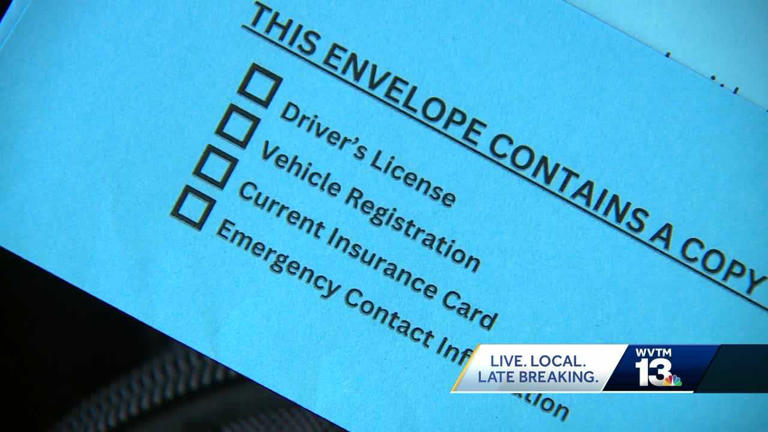 Alabama police department rolls out blue envelope program creating ...