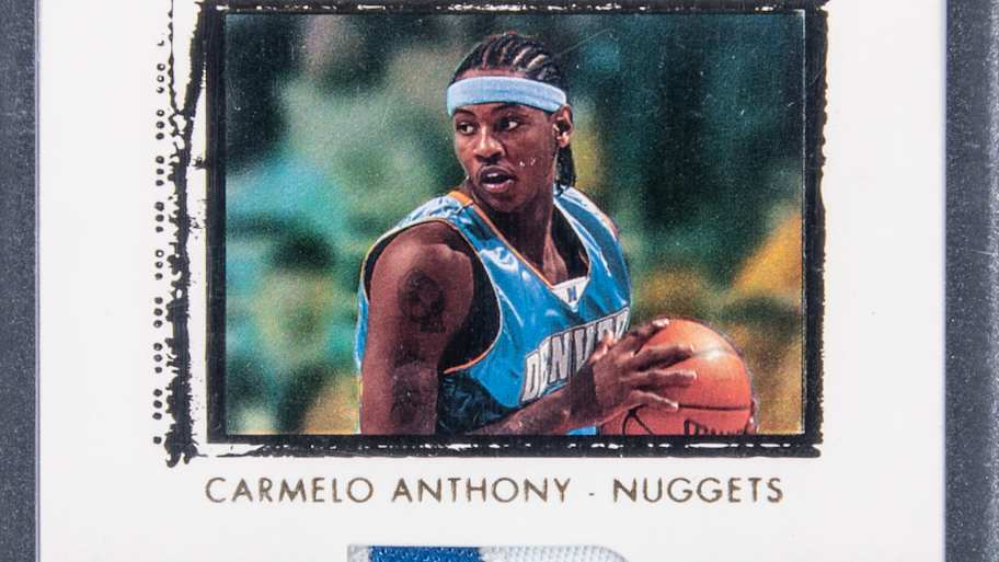 Carmelo Anthony Hall of Fame and High Value Cards