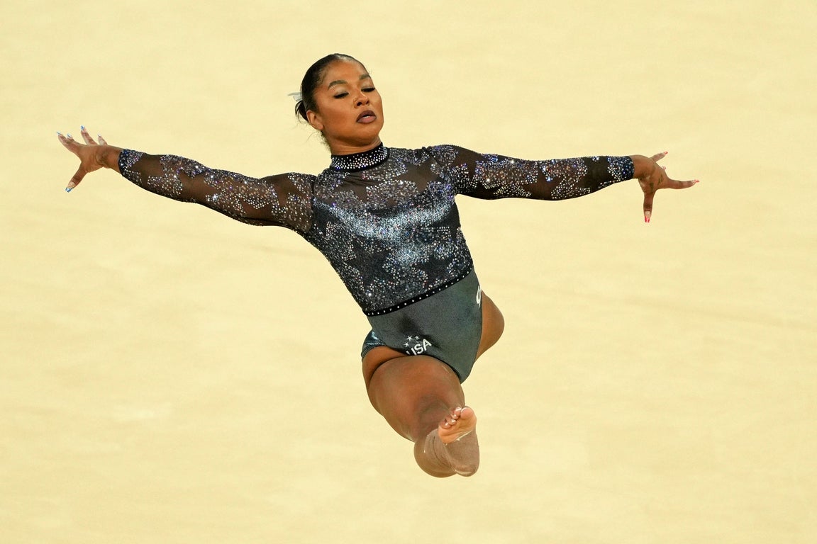 Pictures of Jordan Chiles, American Olympian and SI Swim model