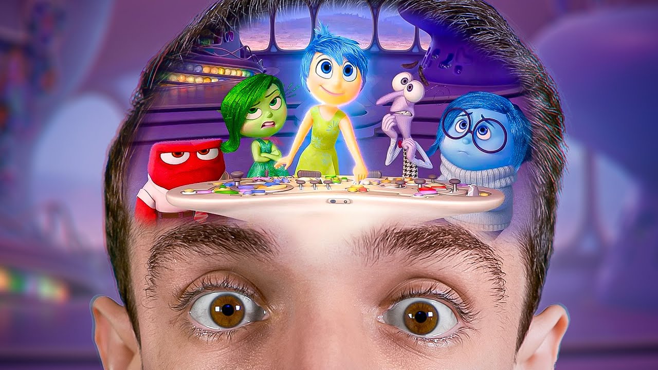 Animated Inside Out emotions come to life in the real world