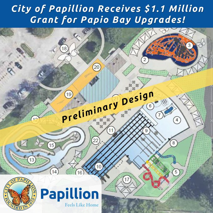 Papio Bay to expand and renovate after Papillion is awarded grant