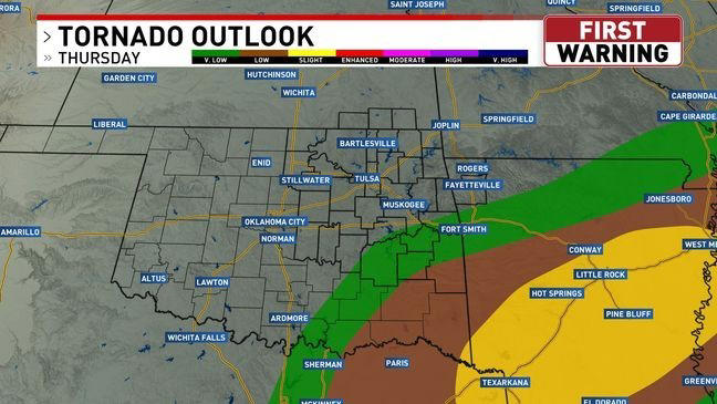 Tornado Damage in Tulsa County