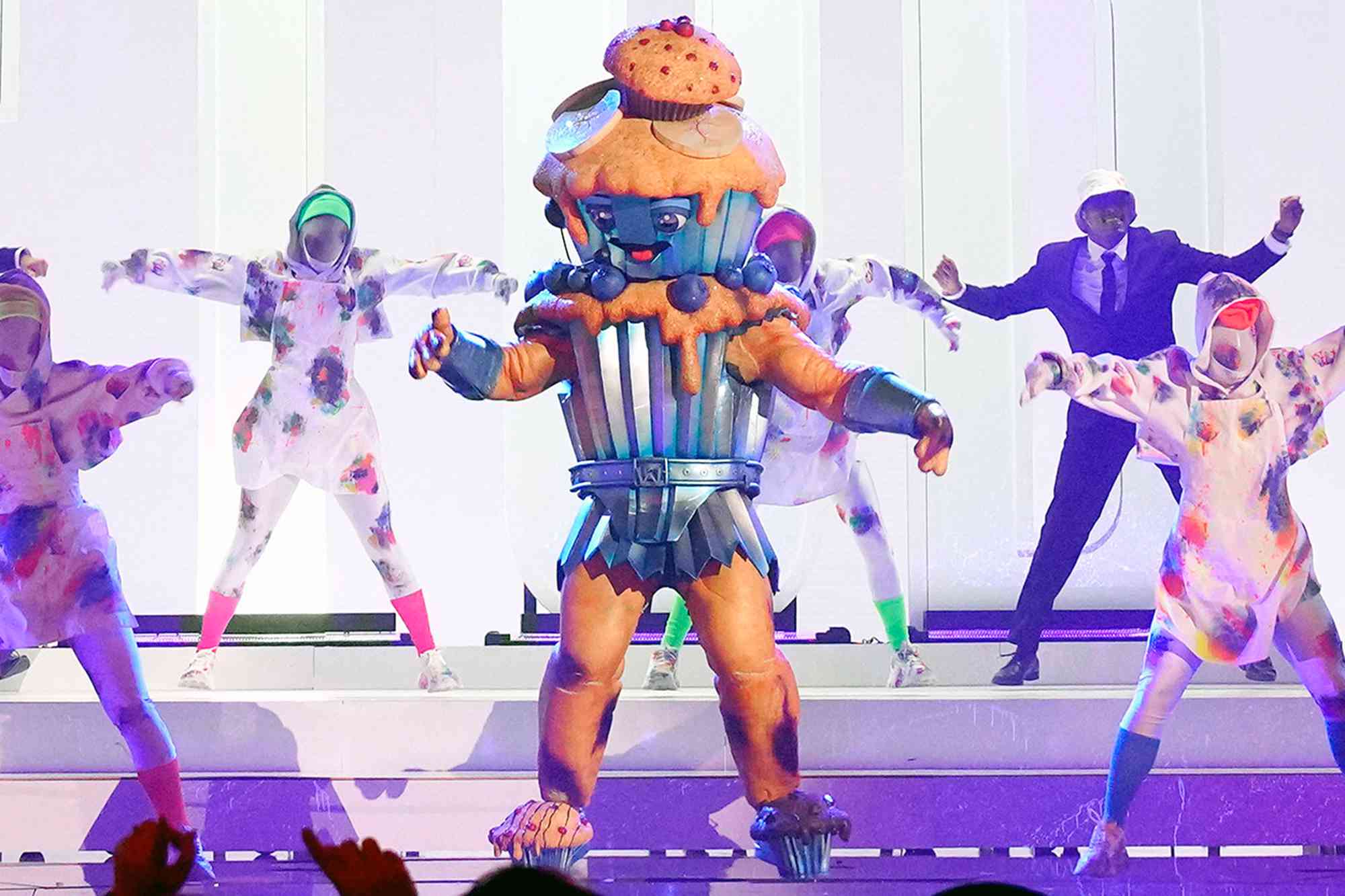 Rapper behind “The Masked Singer” 's Stud Muffin stuns Rita Ora and ...