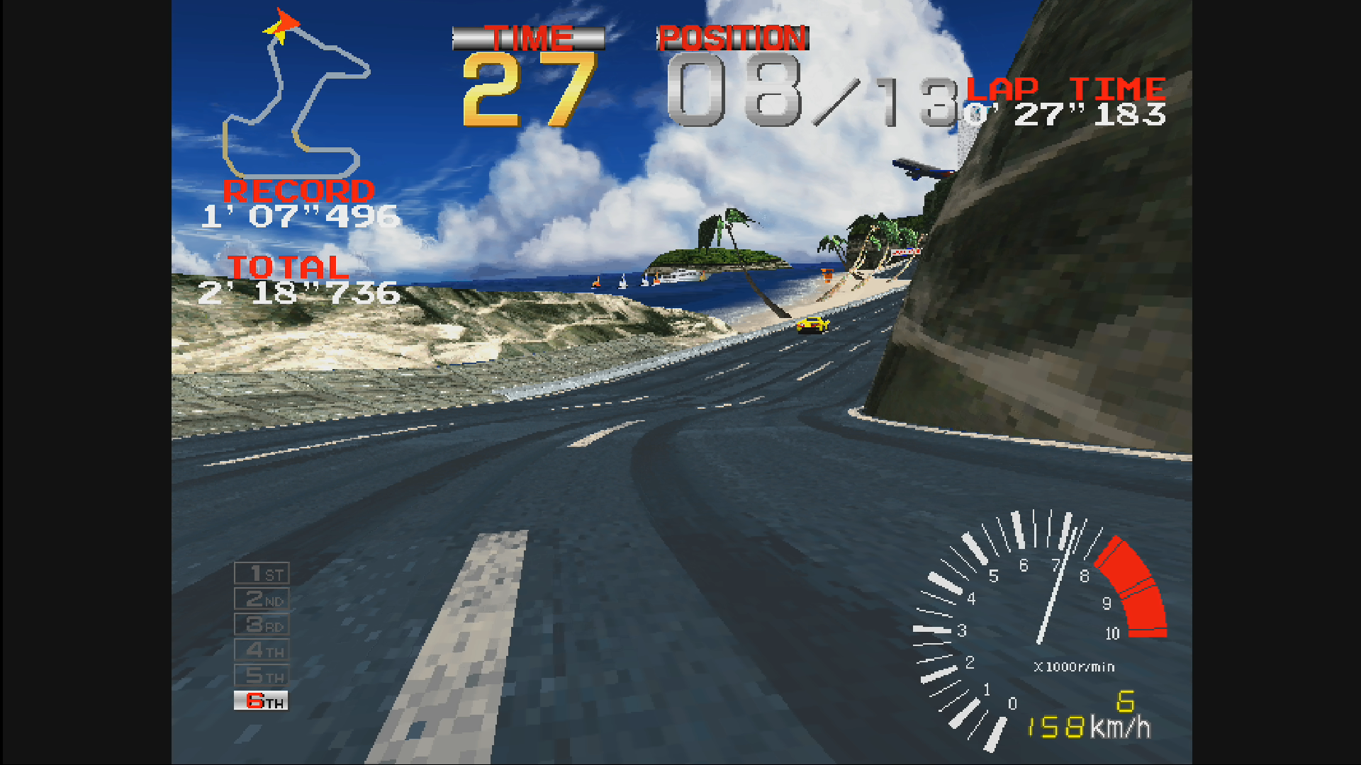 Ridge Racer Arcade Screenshots