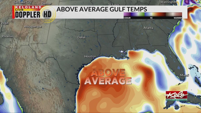 Severe weather frequency above-average so far