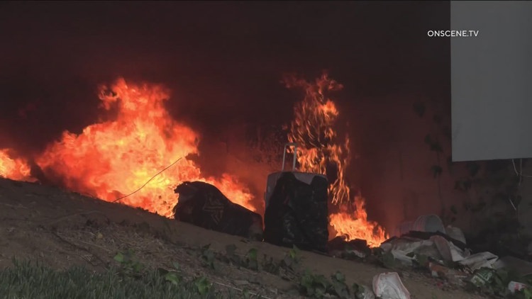 Fire at Interstate 5 underpass in Logan Heights highlights ongoing ...