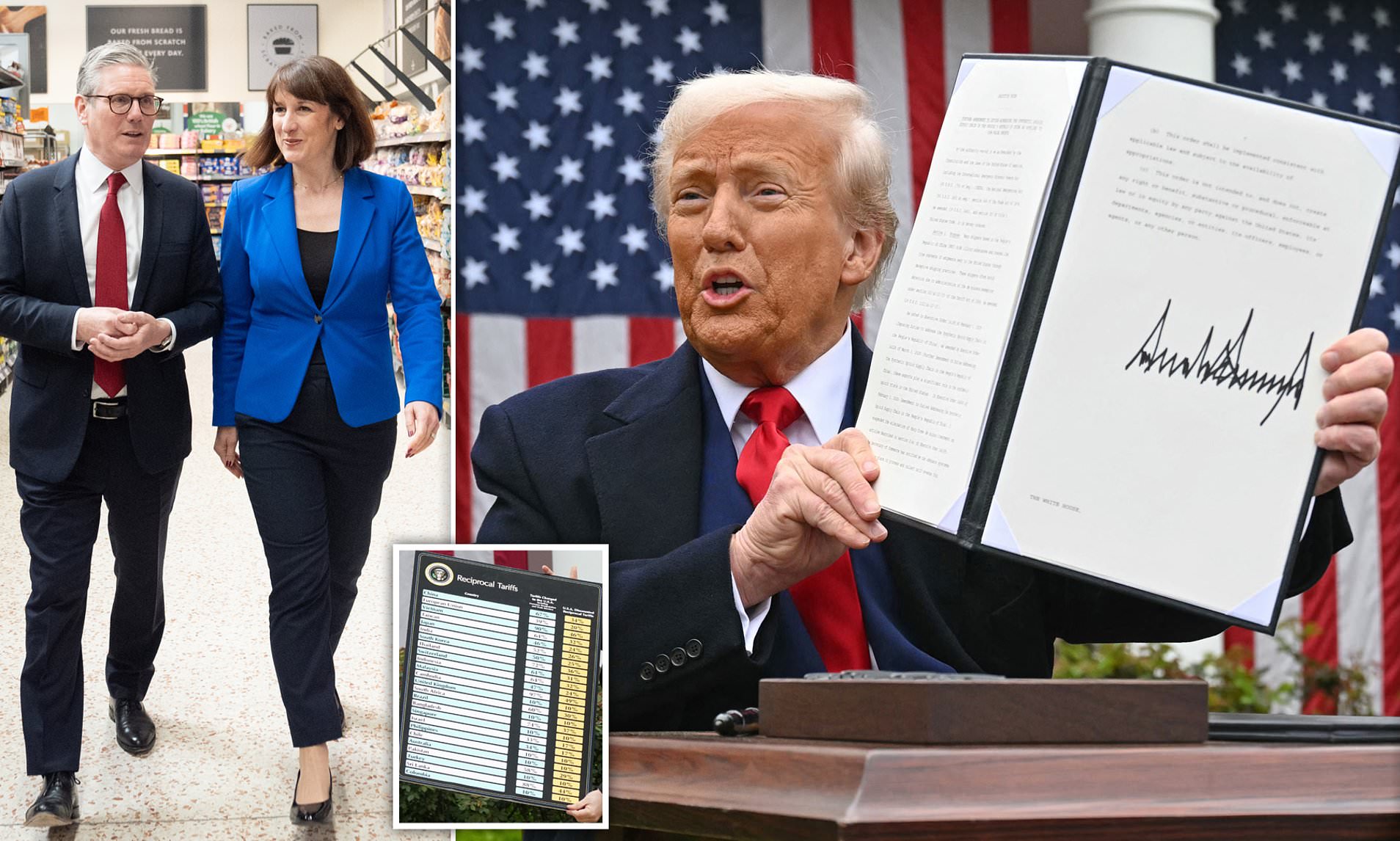 Donald Trump unveils 'Liberation Day' tariffs