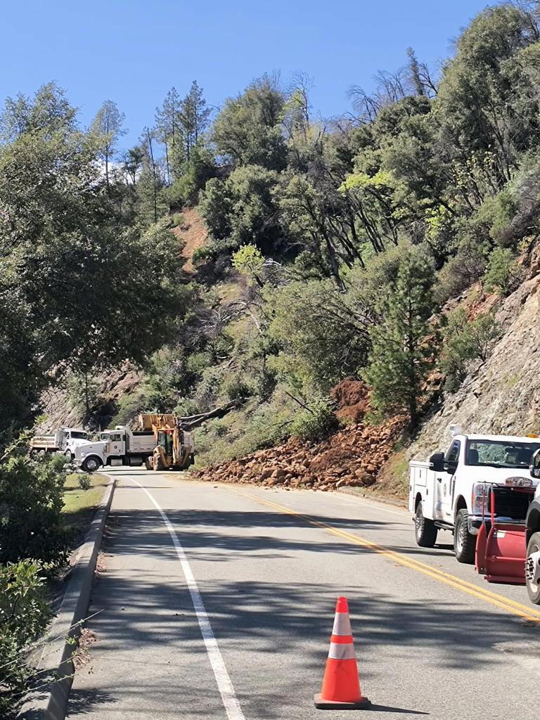 Whiskeytown reopens John F. Kennedy Memorial Drive after landslide ...