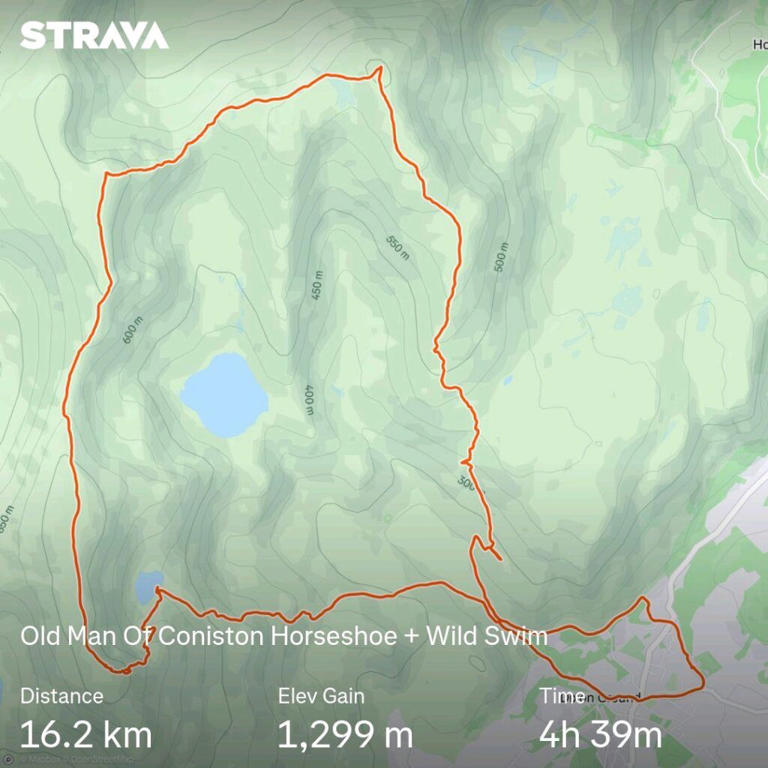 A Walk & Wild Swim on The Old Man of Coniston Horseshoe Circular