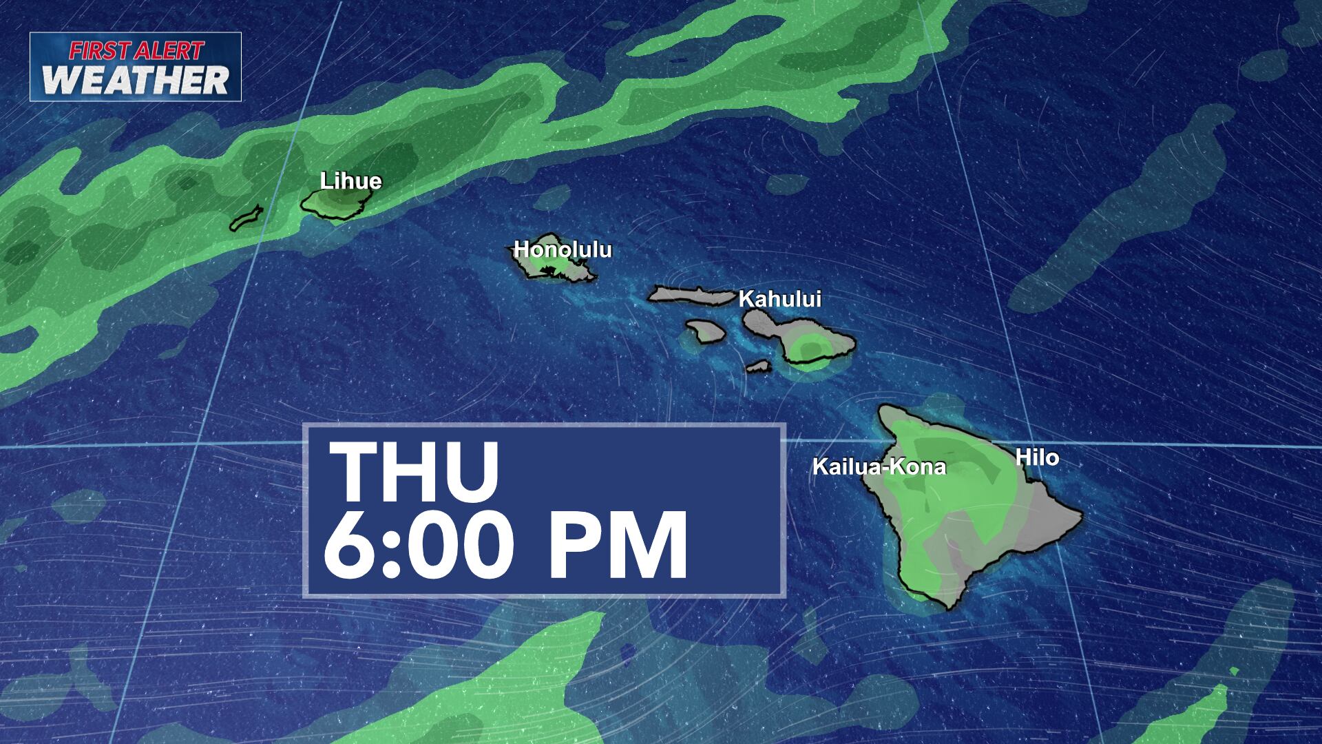 First Alert Forecast: Elevated rain chances for Kauai and Oahu due to ...