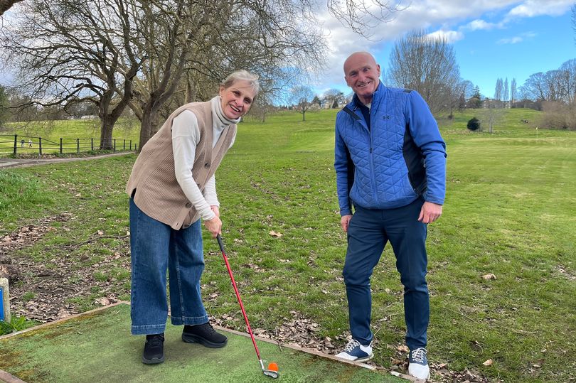 Wera Hobhouse tees off as Bath golf and footgolf course swings into season