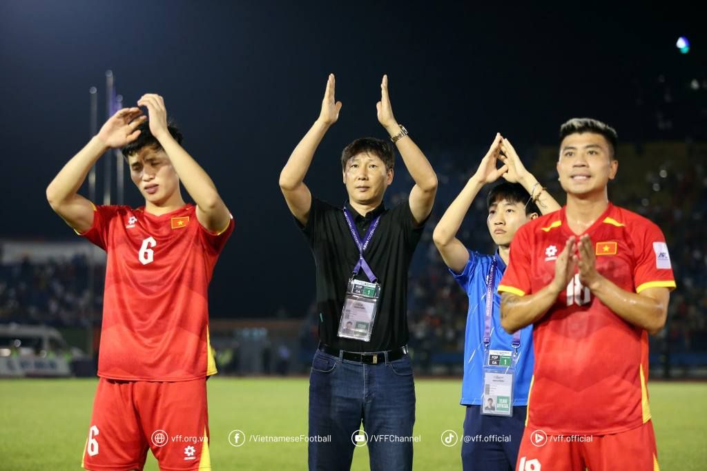 Vietnam kalah dari Suriah, rekor kemenangan beruntun Kim Sang-sik resmi ...