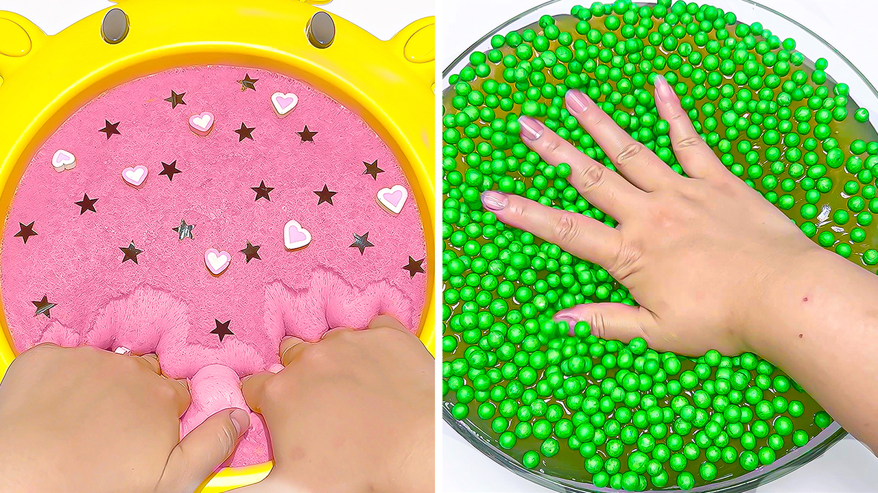 ASMR Slime No Music – Stress Relief and Sleep Aid