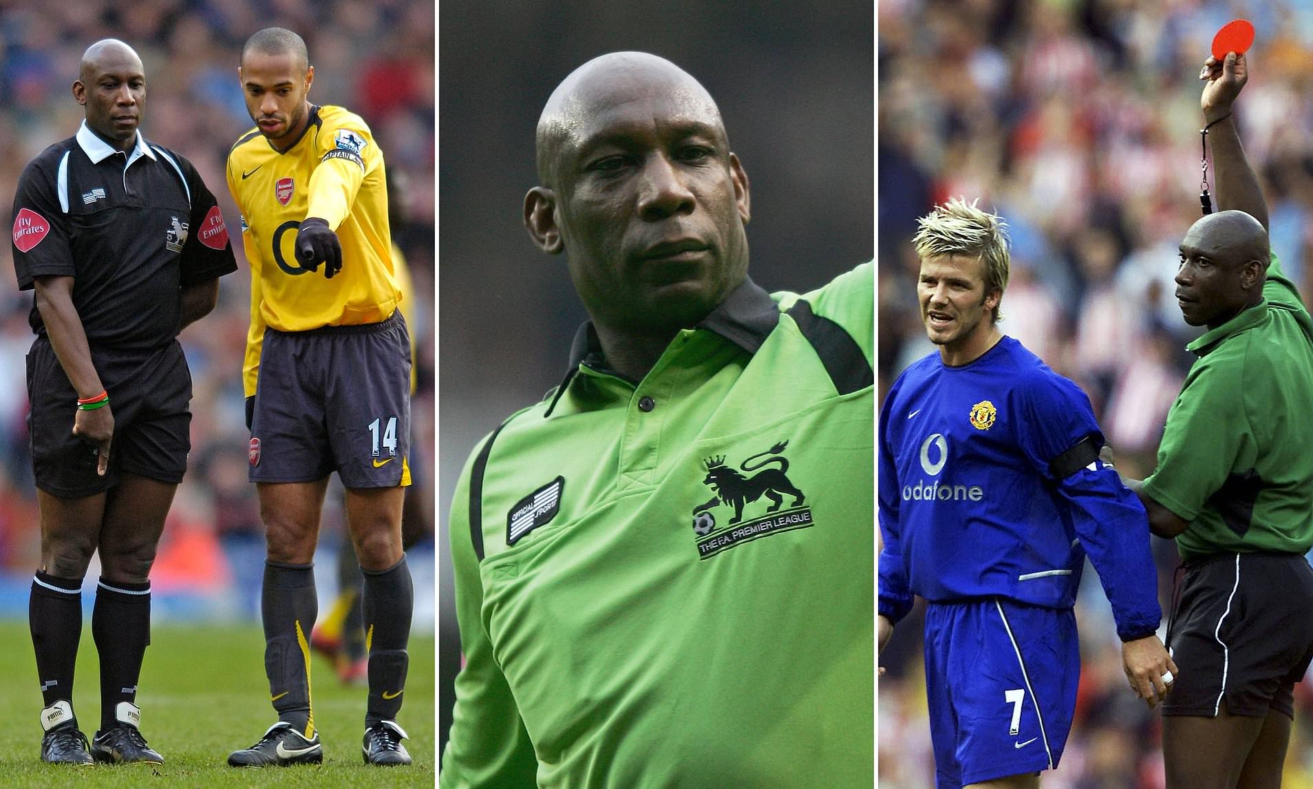 Premier League's first black referee Uriah Rennie, 65, learning to walk ...