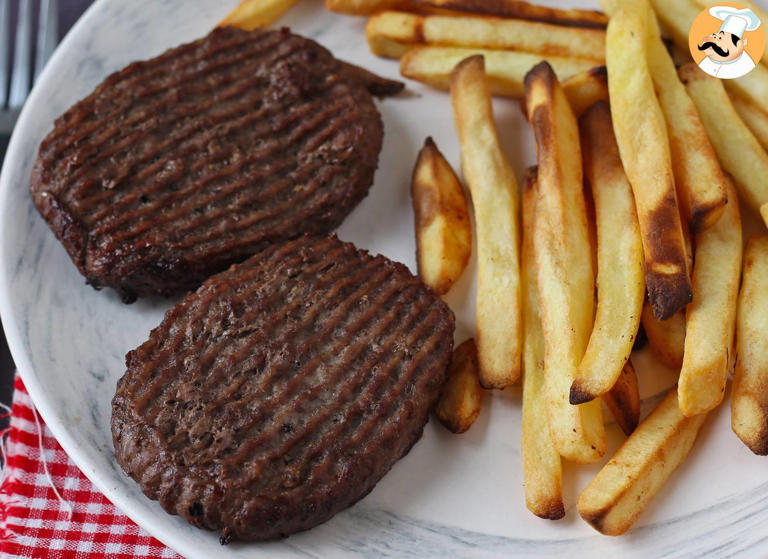 Wie brate ich ein hacksteak im air fryer?