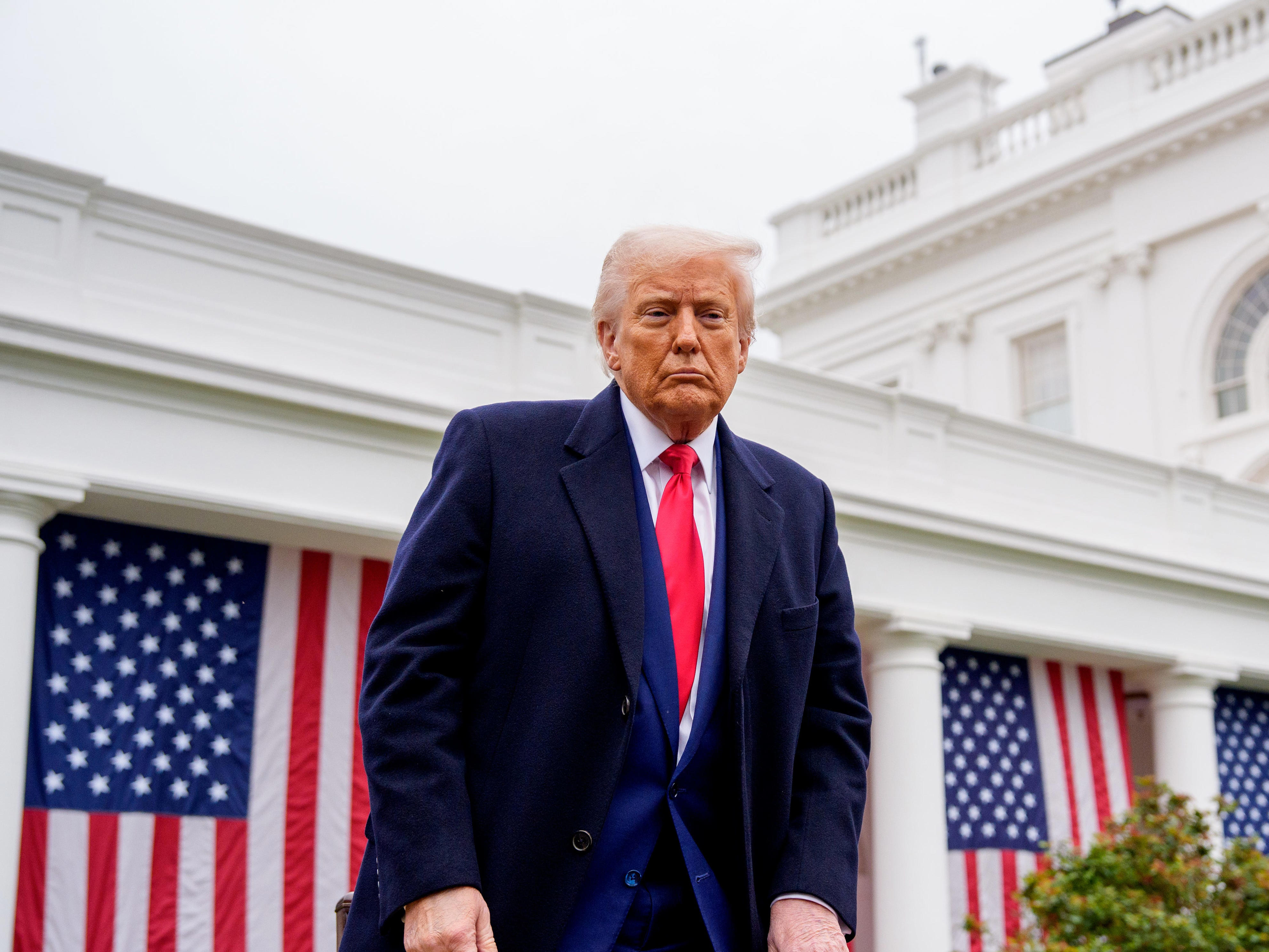 Why Canada and Mexico are missing from Trump's tariff chart