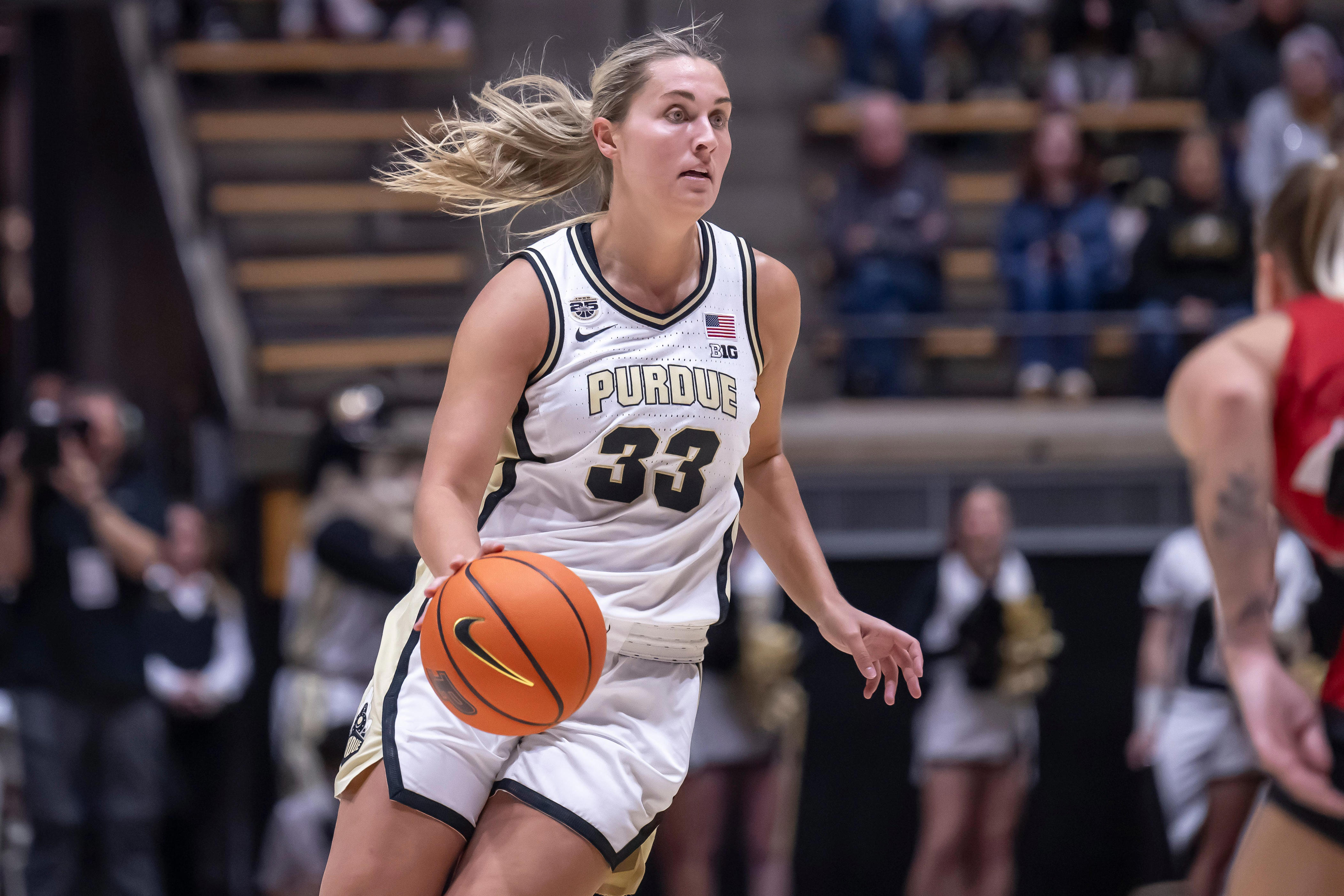 Purdue women's basketball guard Madison Layden fueled by family and closure