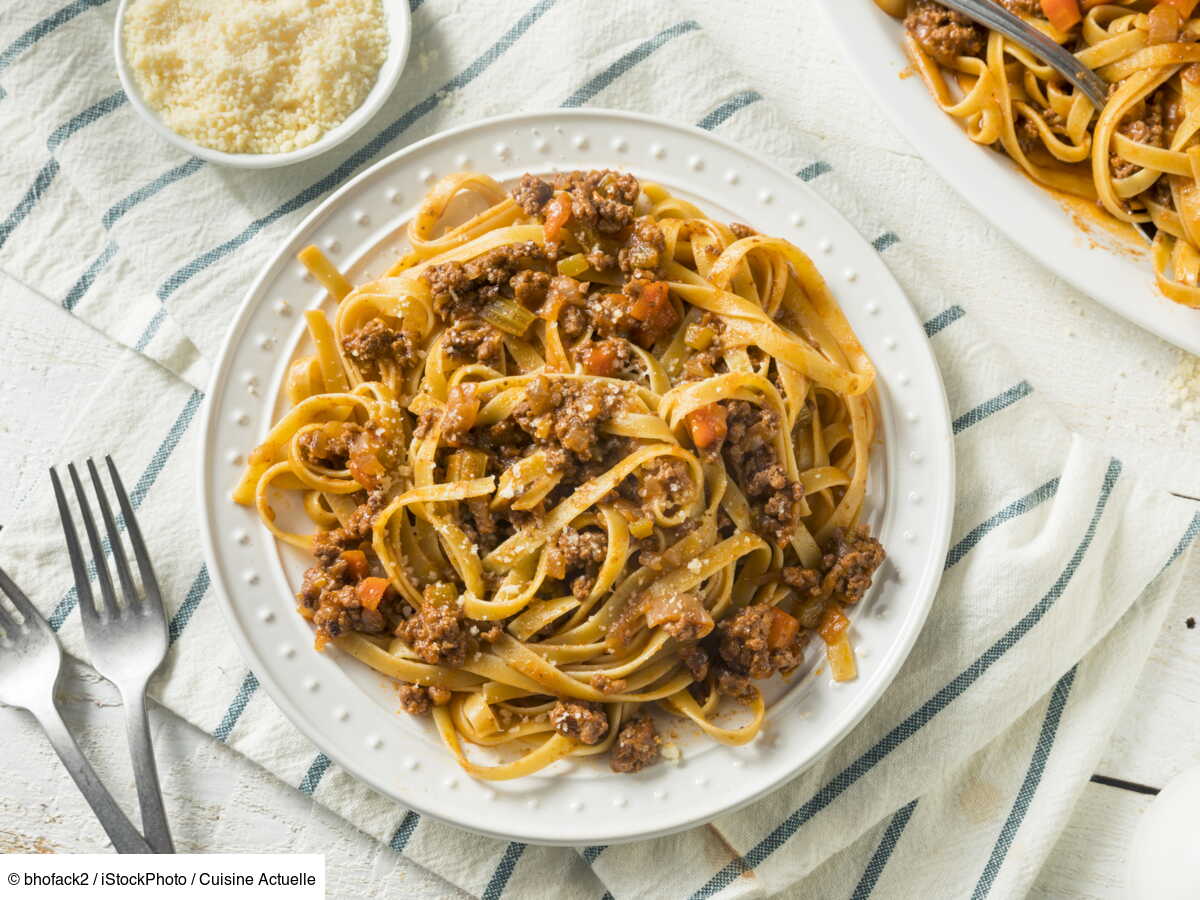 La recette des "pasta al ragù", comme en Toscane