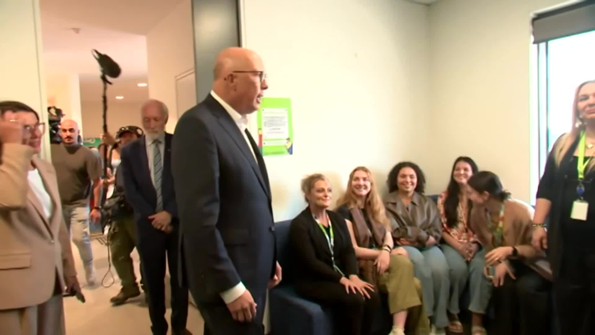 Peter Dutton starting day six of the election campaign in Perth