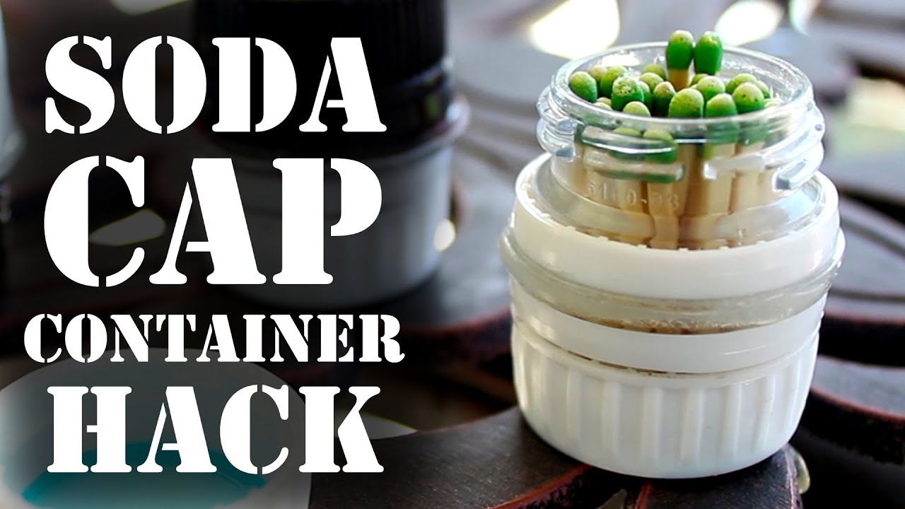 Make Useful Soda Cap Containers—Step By Step Guide