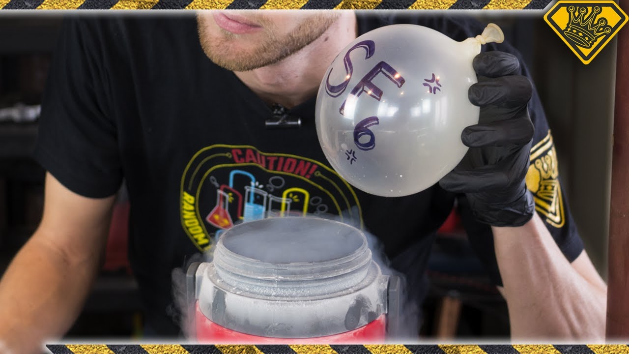 How to freeze deep voice gas for amazing science experiments