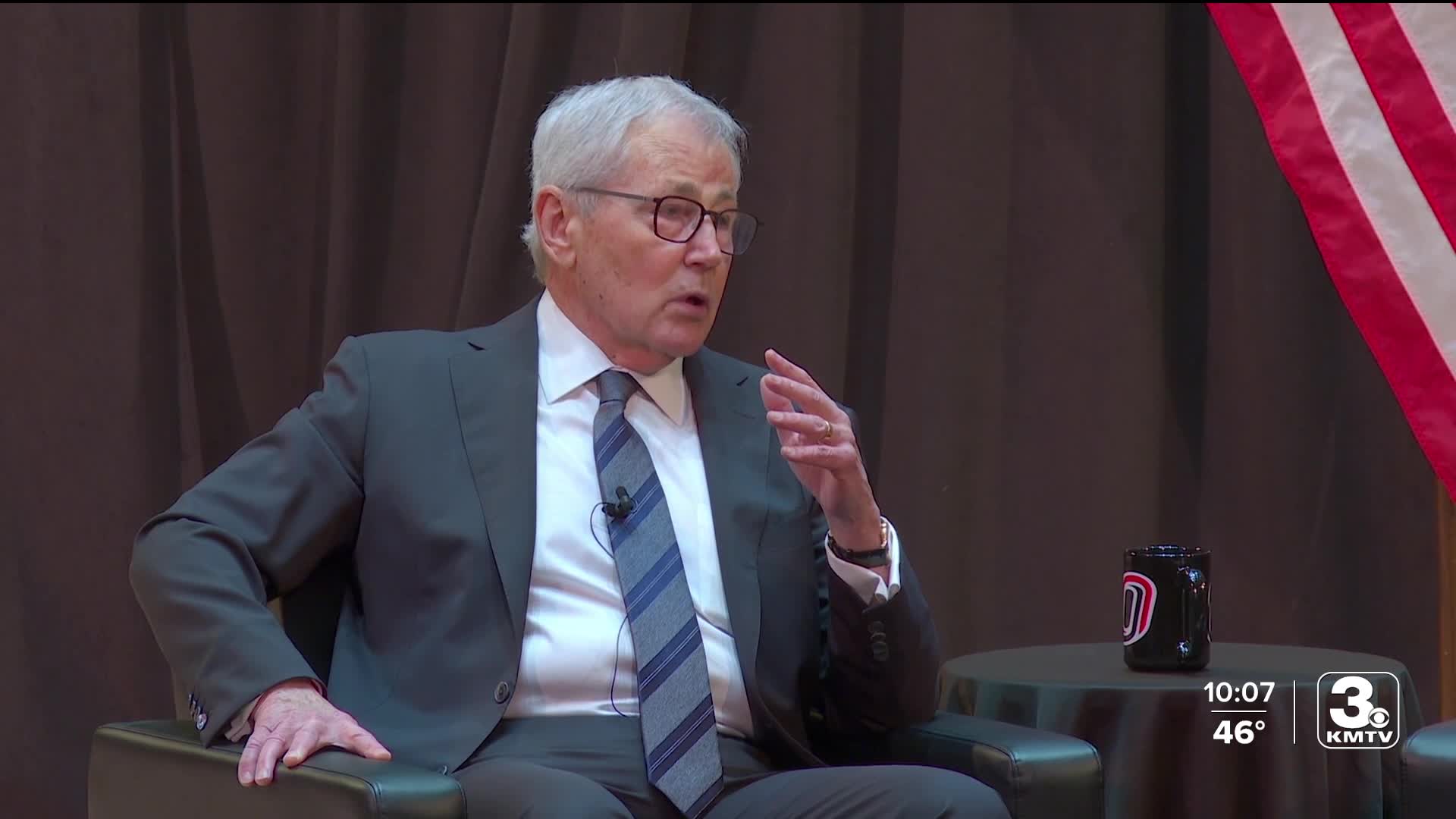 Former Defense Sec. Chuck Hagel calls Trump tariffs 'insanity'