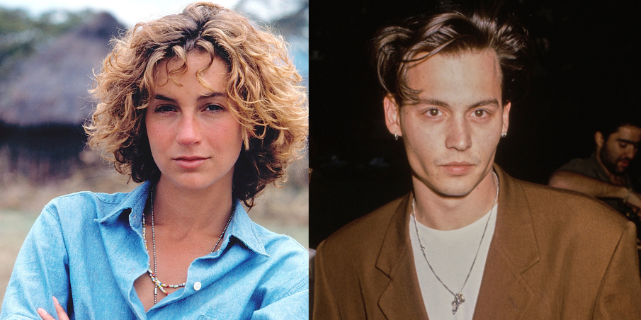 Jennifer Grey recuerda su relación con Johnny Depp en los 80