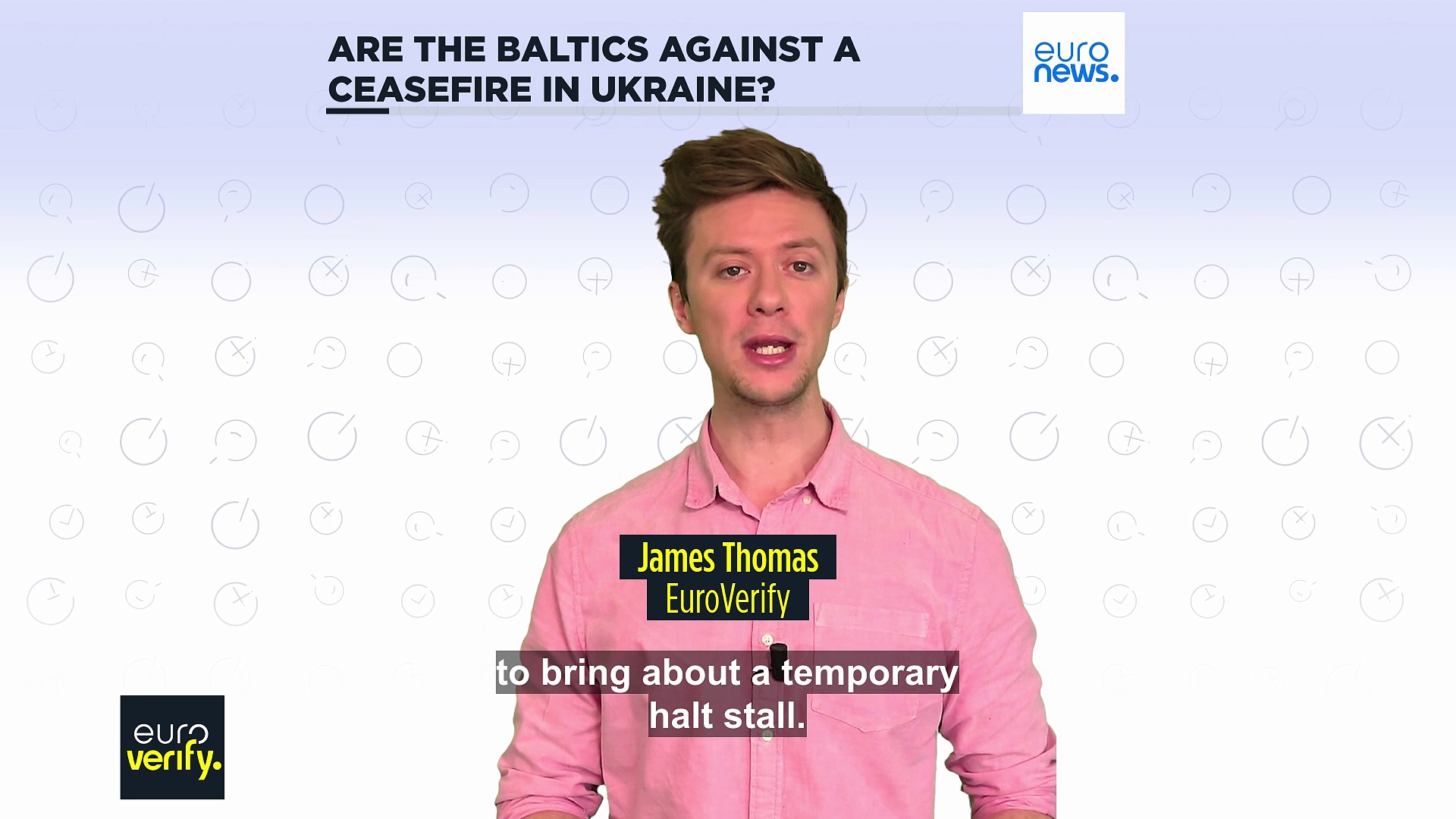 Fact check: The Baltics aren't against a ceasefire in Ukraine