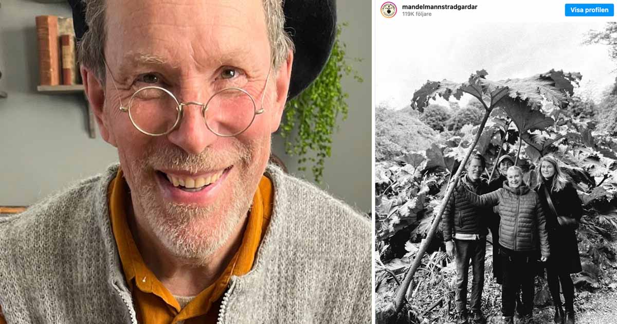 Barnens hyllning till pappa Gustav Mandelmann