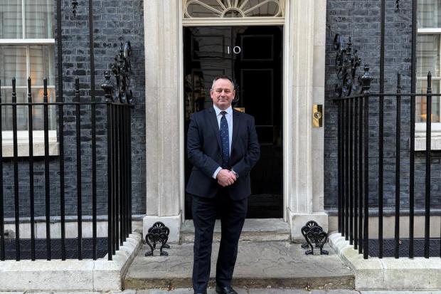 Cumbria PFCC visits Downing Street to meet with policing minister