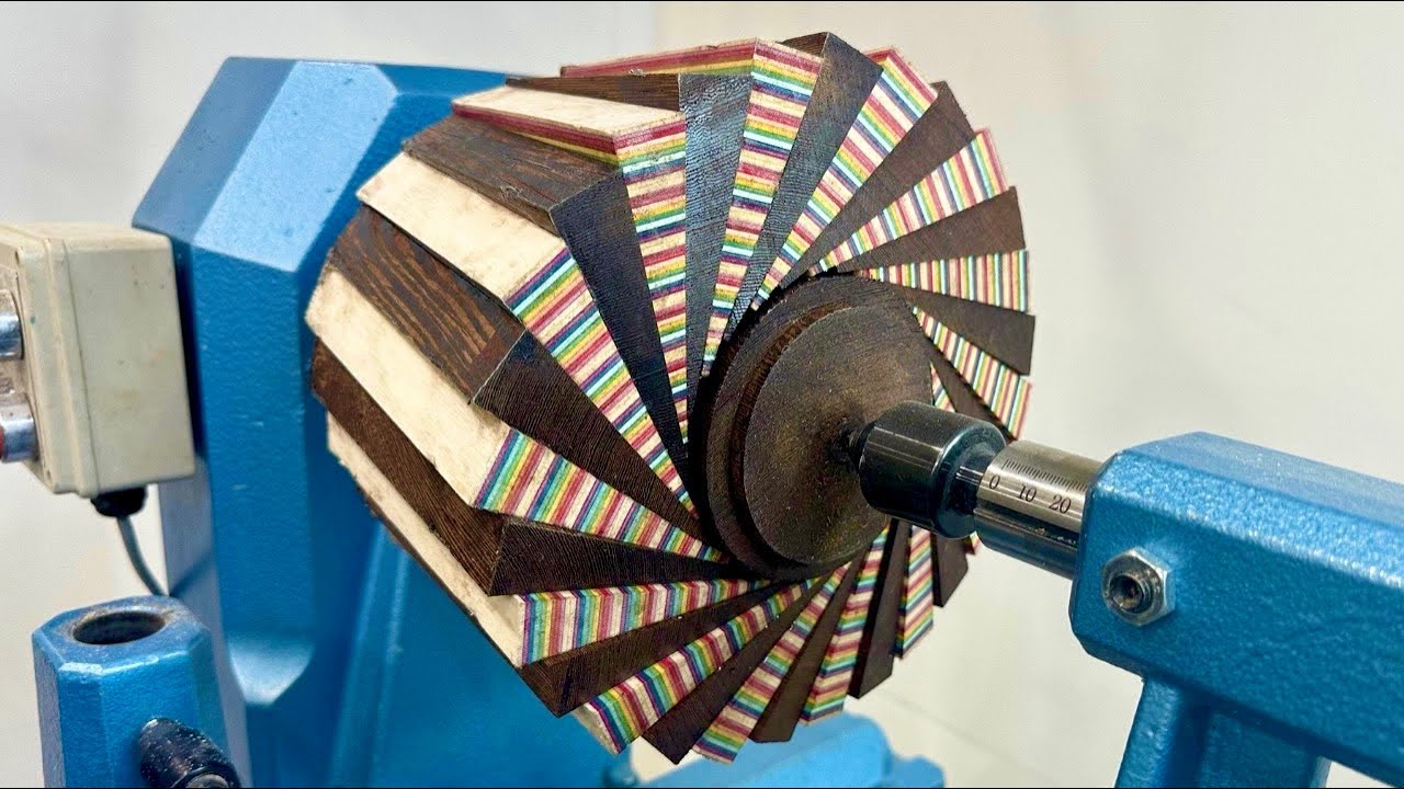 Torneado en madera - Bloque hipnótico