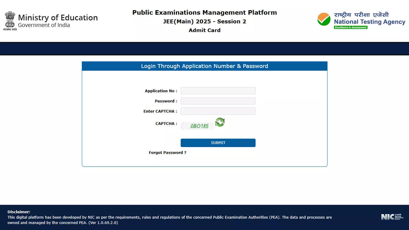 JEE Main admit card 2025 released for April 7, 8, 9 exams; download on ...