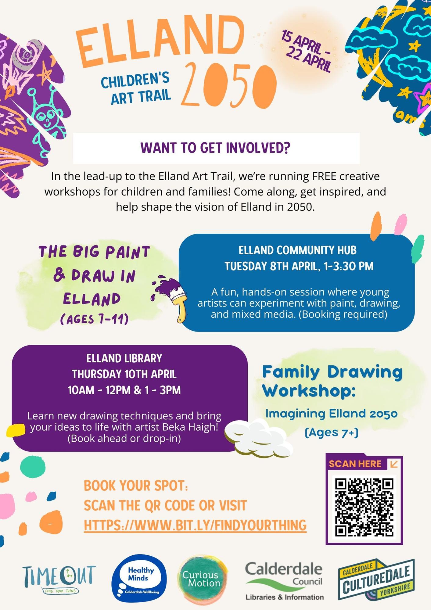 Elland 2050: Children’s Art Trail brings future visions to life over ...