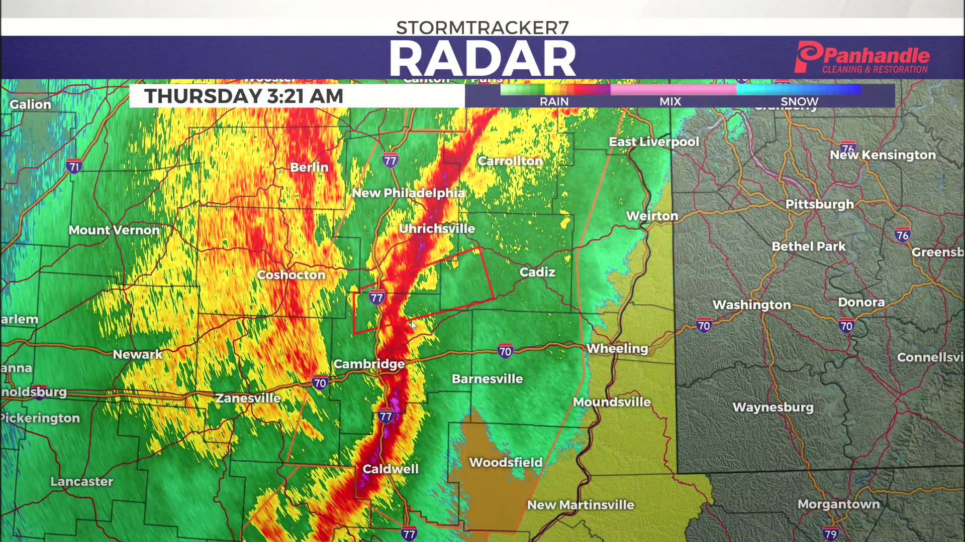 Jeff Morning Severe WX Footage 04/03/25
