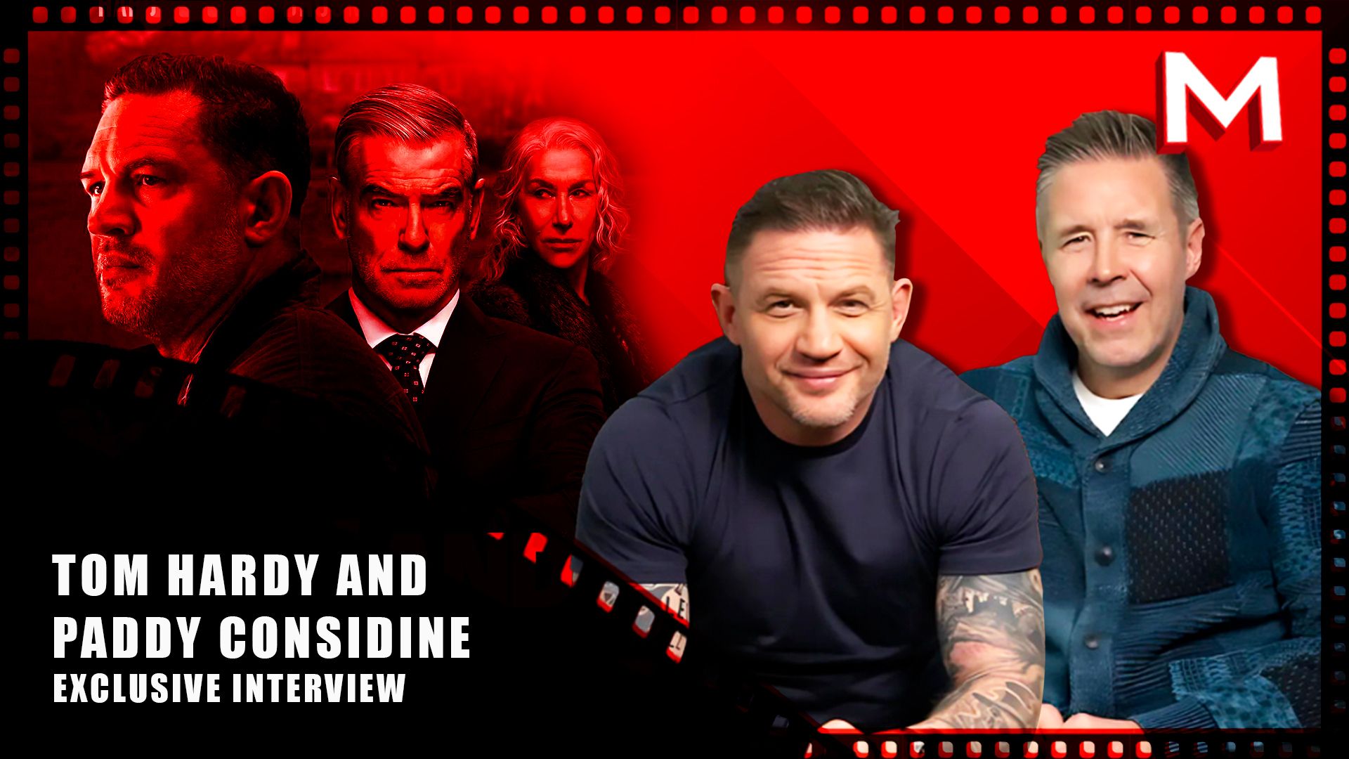 Tom Hardy & Paddy Considine Discuss the Relentless Pace of 'MobLand ...