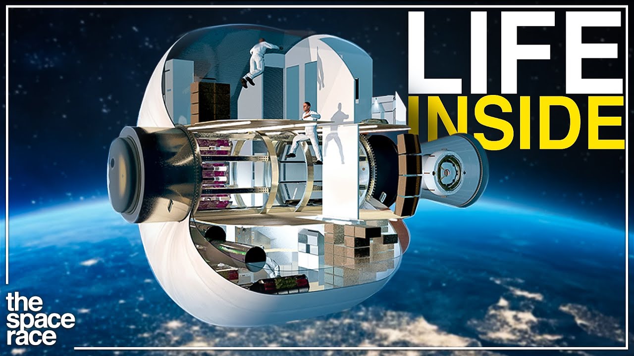 Life Inside an Inflatable Space Station - The Future Is Here